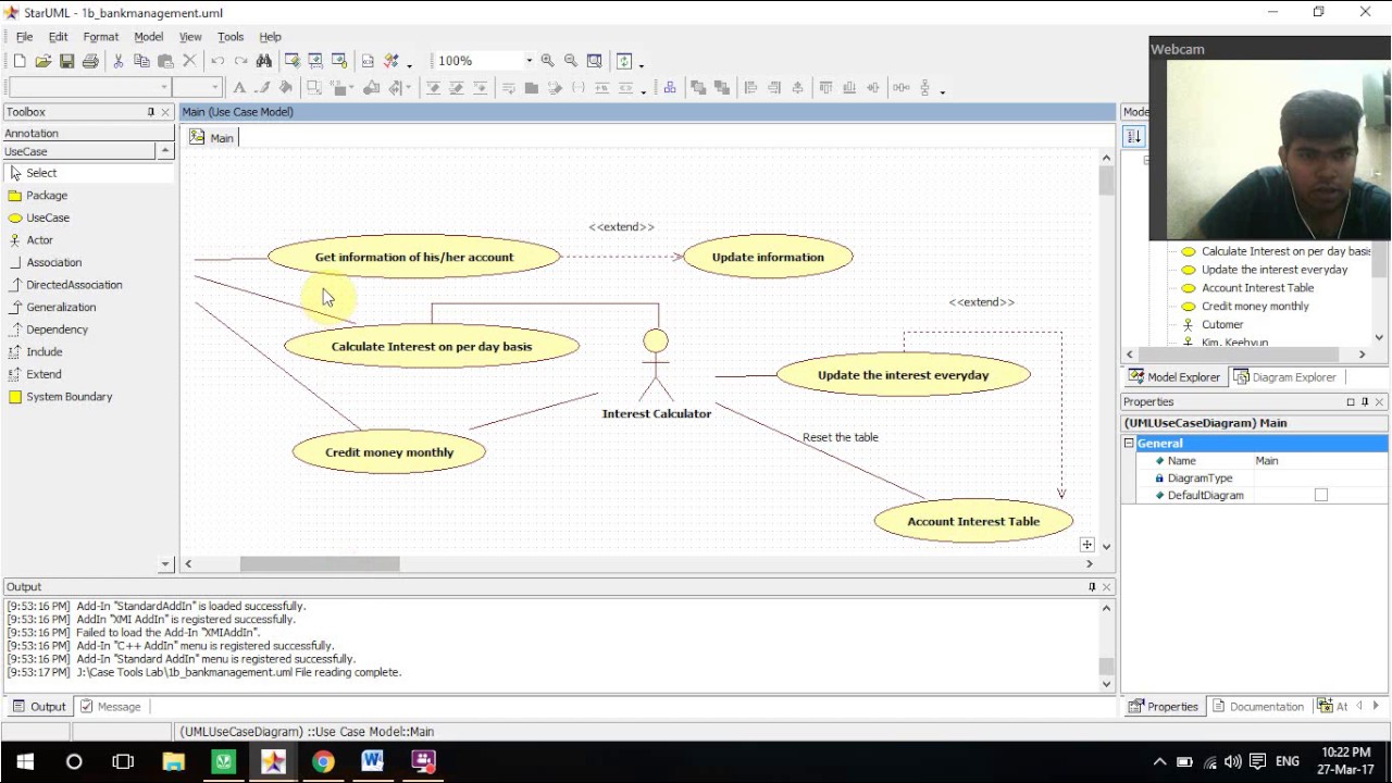 Case Tools Lab | EXP -1 | Use Case Daigram - YouTube
