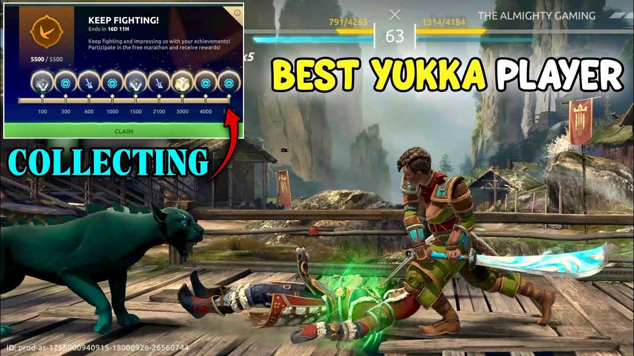 🔥 Best Yukka Player in Action! 😱 Claiming Keep Fighting Rewards ...