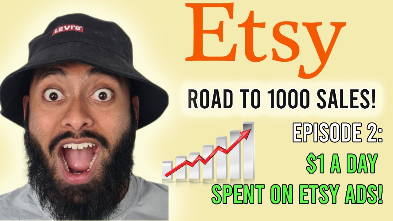 My 7 Day Etsy Ads Performance.. | Road To 1000 Sales! | EP2 - YouTube