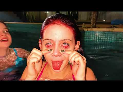 ENTRAMOS NA PISCINA AS 3:00 HORAS DA MANHÃ!!