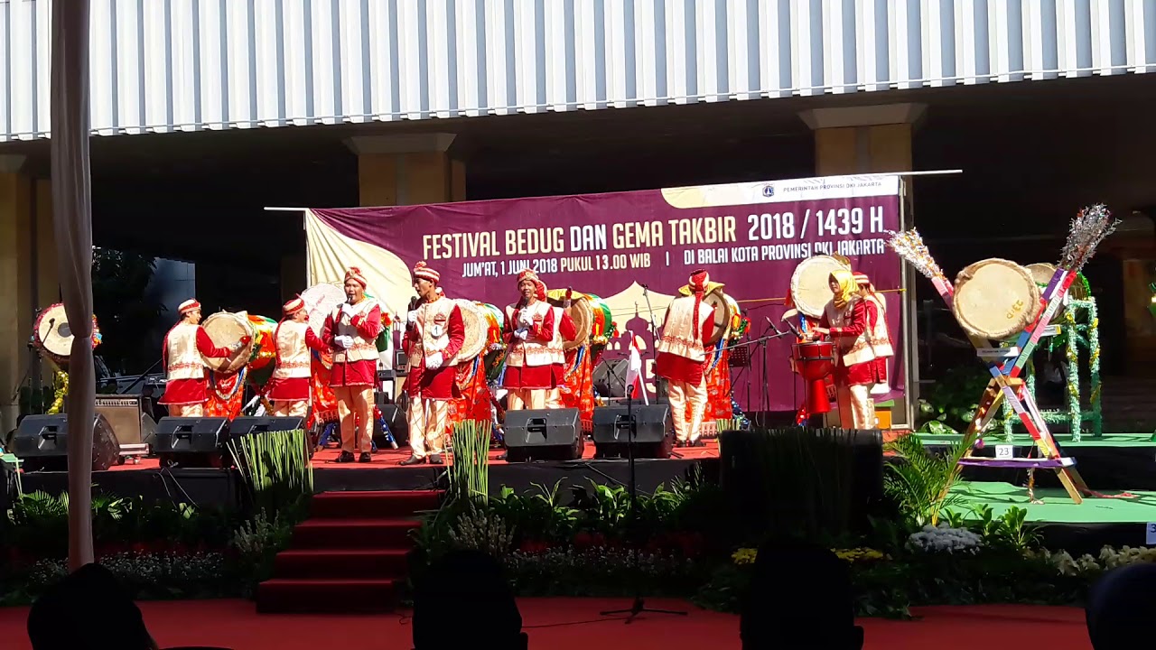 FESTIVAL LOMBA BEDUG DAN GEMA TAKBIR RAMADHAN 2018 / 1439.H. DI BALAI ...