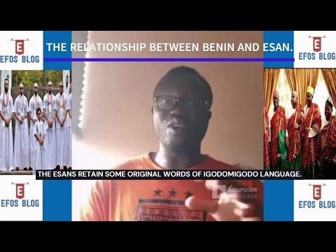 THE RELATIONSHIP BETWEEN BENIN & ESAN. THE ESANS RETAIN SOME ORIGINAL ...