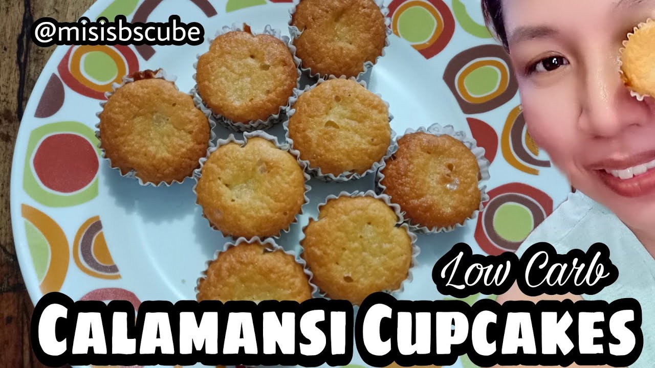 Low Carb LC Keto Calamansi Cupcakes Easy Recipe Philippines | Misis B's ...