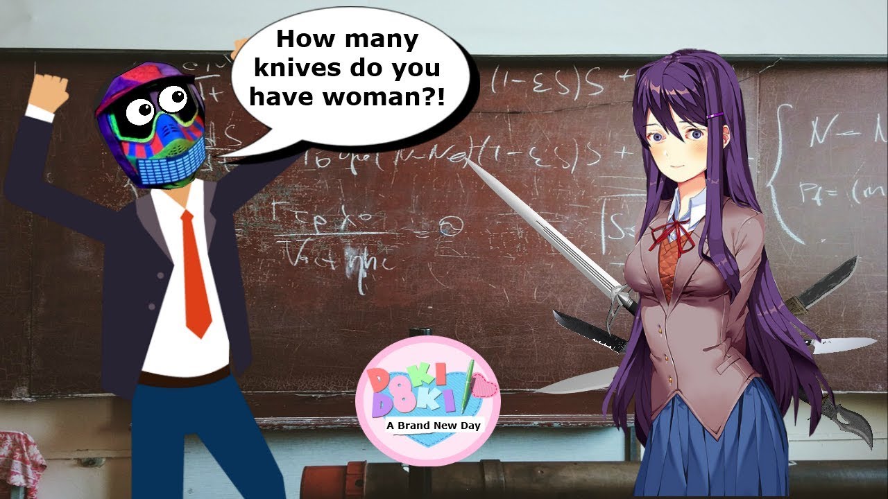 I'VE LOST SO MUCH BLOOD!! | Doki Doki Literature Club: A Brand New Day ...