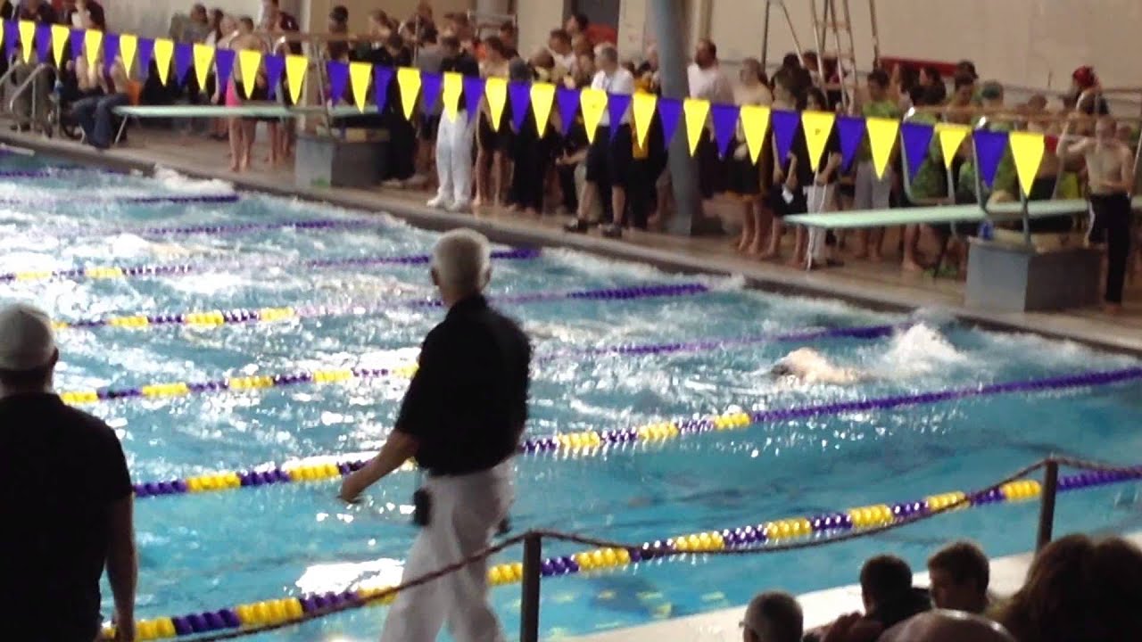 bison swim meet - YouTube