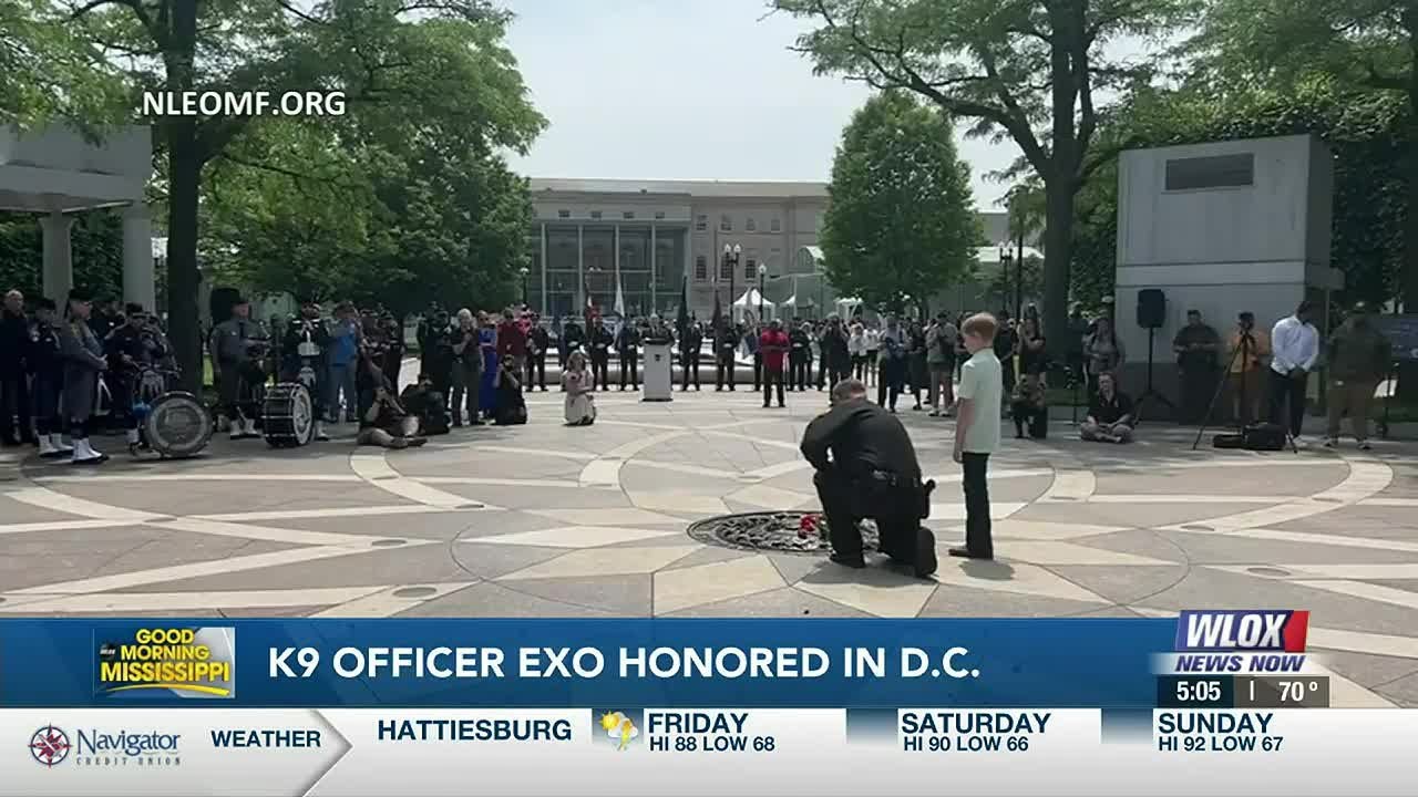 Fallen K9 Exo recognized during National Police Week at nation’s ...