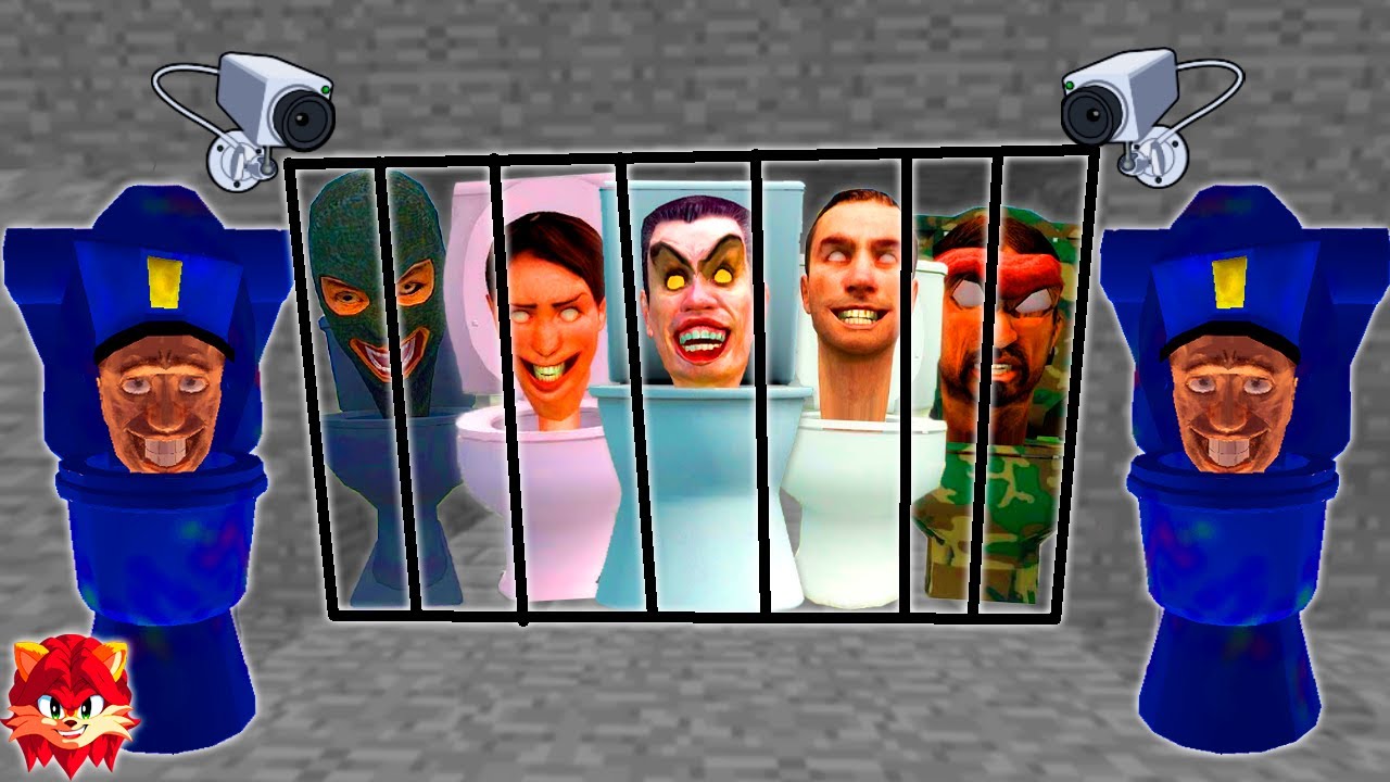 SKIBIDI TOILET PRESOS (MINECRAFT PRISON ESCAPE) | MINECRAFT ESCAPA DE ...