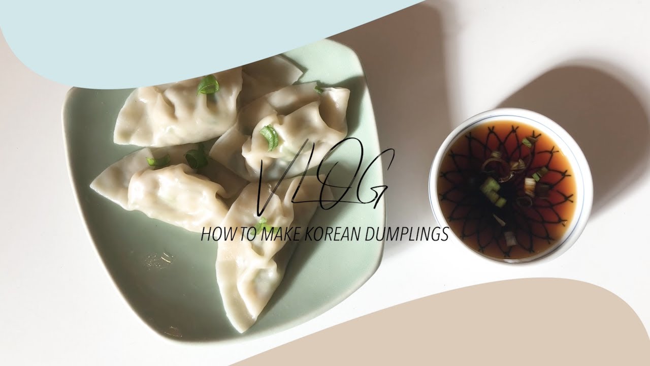 How to Make Dumplings From Scratch (aka Mandoo) - YouTube