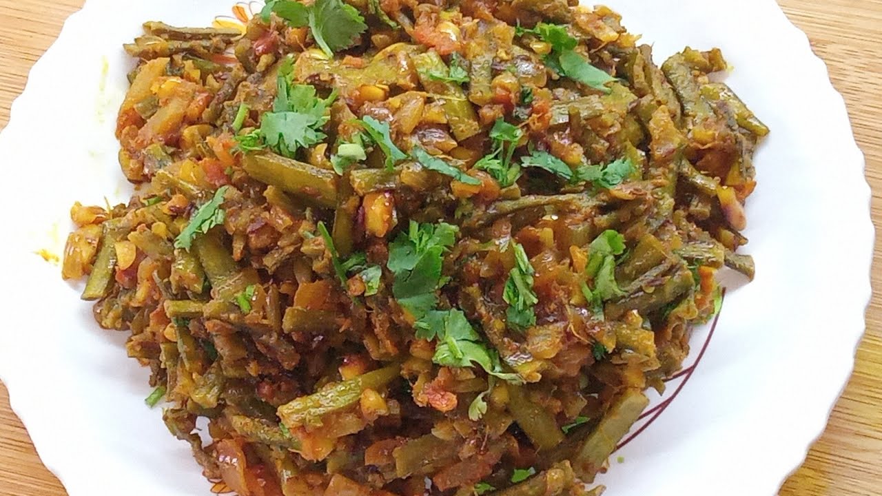 Gawar Phali Sabji With Secret Ingredient How To Make Gawar Sabji ...