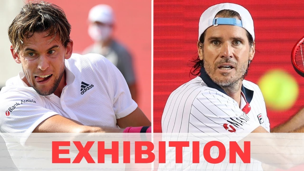 Dominic Thiem vs Tommy Haas EXHIBITION 2020 - YouTube