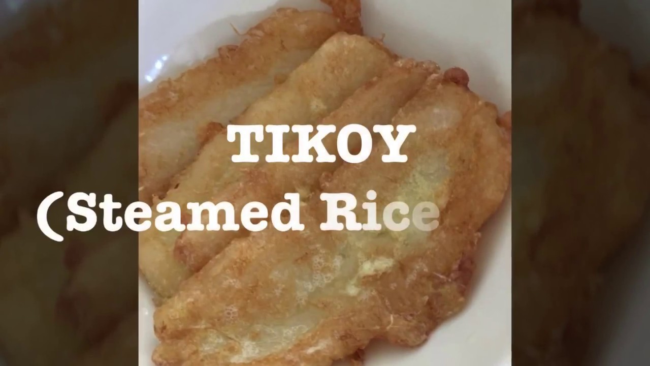 HOW TO MAKE TIKOY AT HOME - YouTube