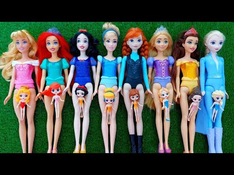 99 Minutes Disney princesses Collection ASMR Satisfying Unboxing ...