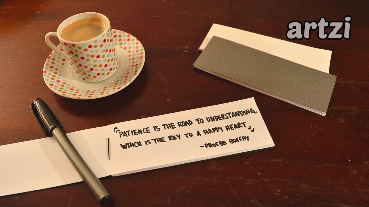 DIY Quotes Notebook - YouTube