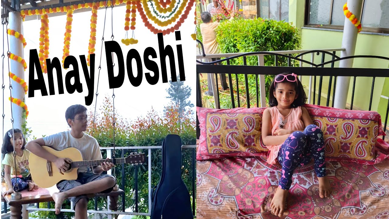 Gitar Anay Doshi 📚Singing Anuja Doshi at Snehbandh NNilamDoshi ...