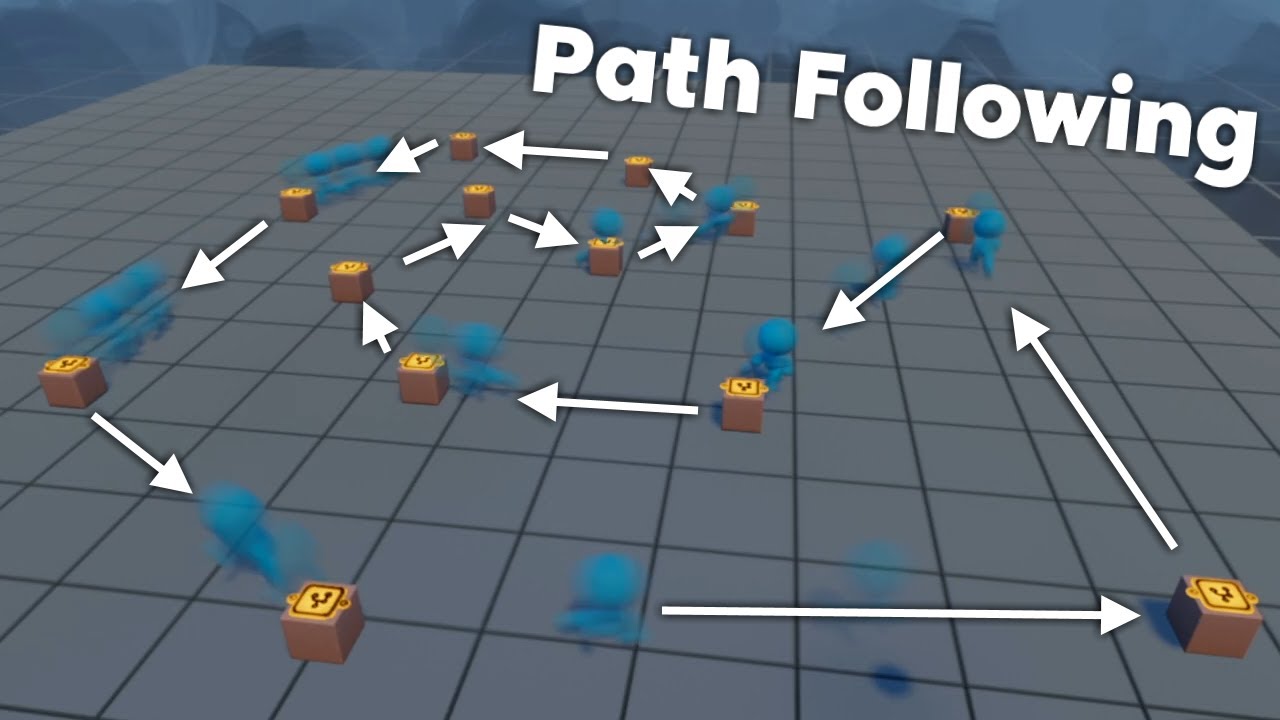 Following A Path | Dreams Tutorial - YouTube