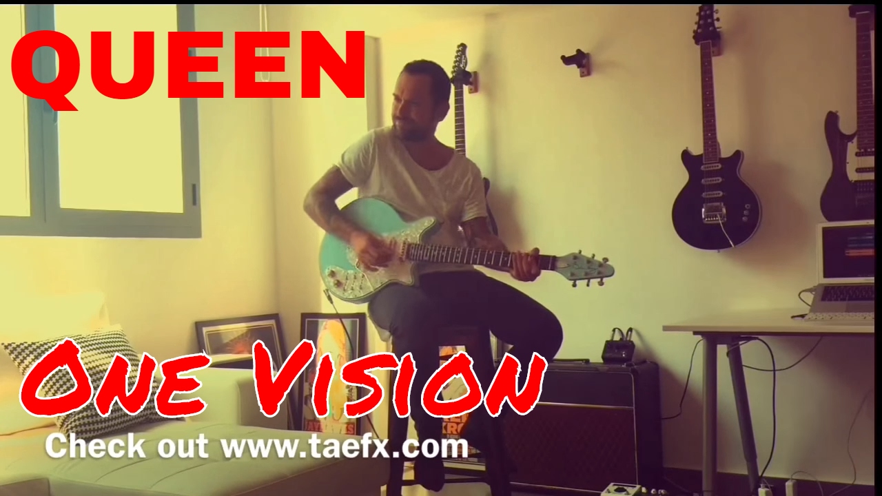 Queen - One Vision by Danny Gomez TAE Guitar Pedal Demo - YouTube