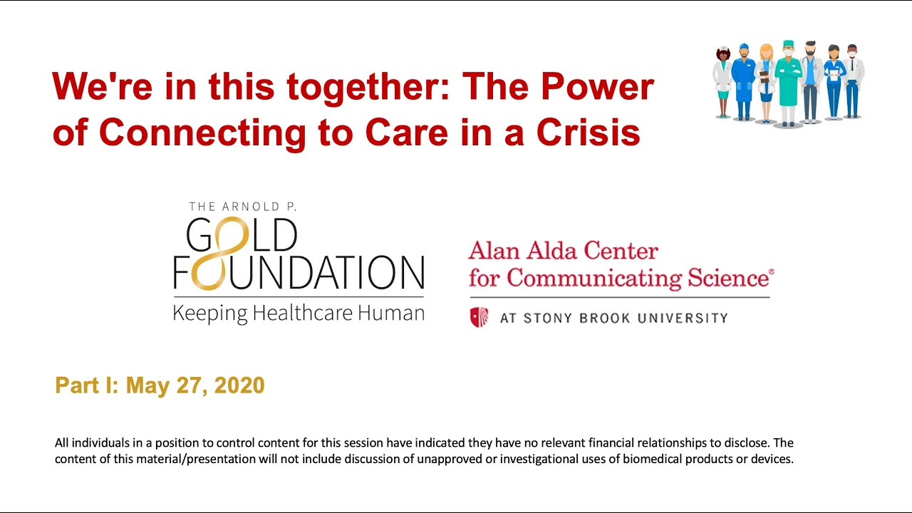 Gold Human InSight Webinar Series | The Power of Connecting to Care in ...