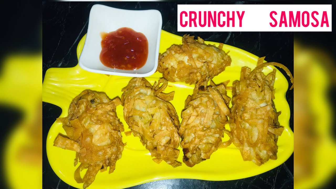 Crispy & Crunchy samosa recipe ||by Tasty Creation By Alish - YouTube