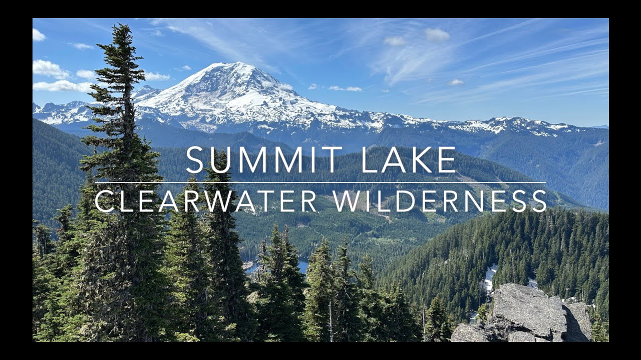 Hike to Summit Lake, Cascade Mountains, Washington State May 2023 - YouTube