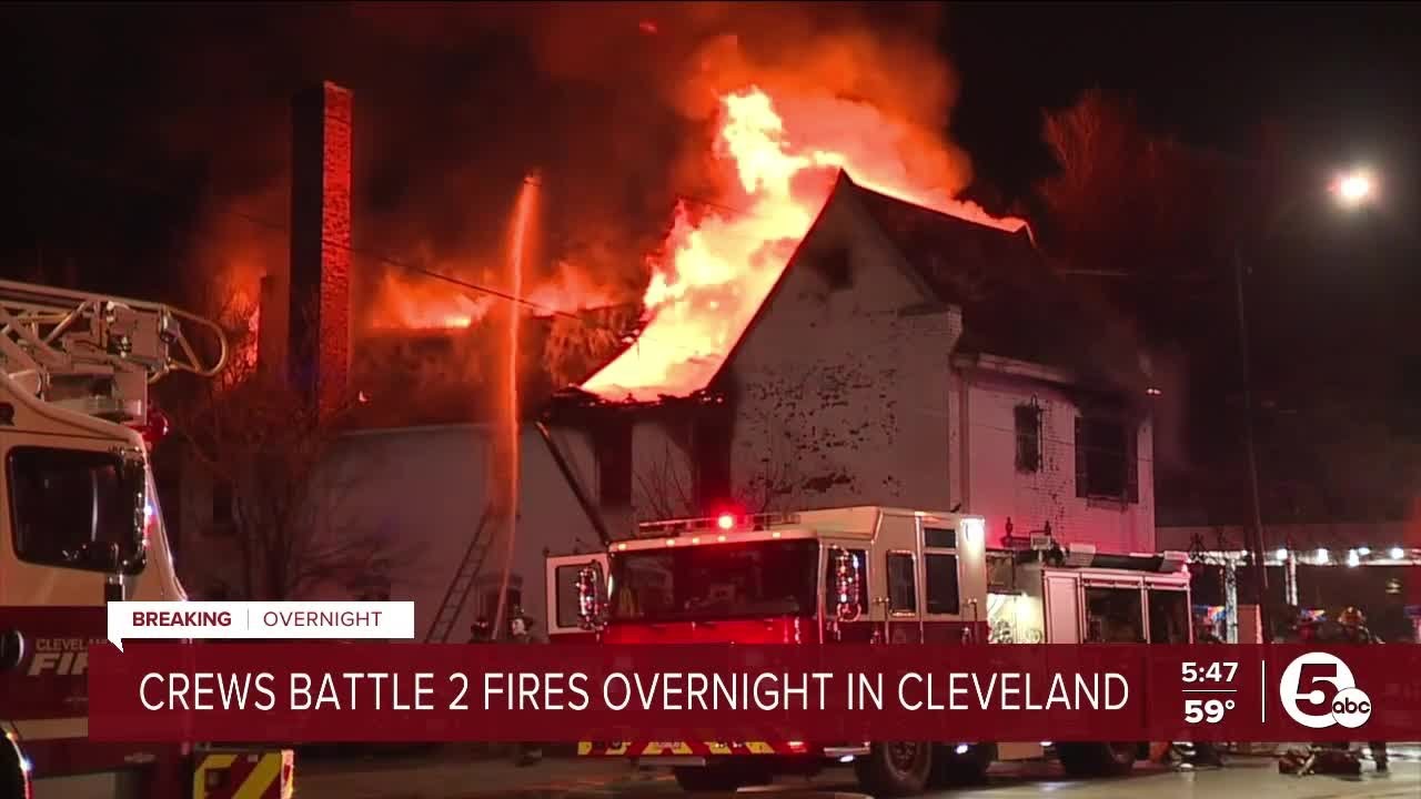 Cleveland Fire responds to Ohio City Funeral home fire, downtown high ...