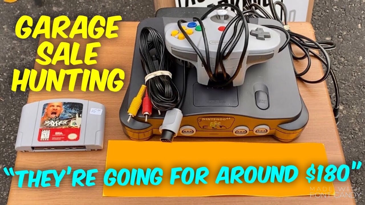 Garage Sale and Thrift Store Hunting: N64, GameCube and Xbox 360 games ...