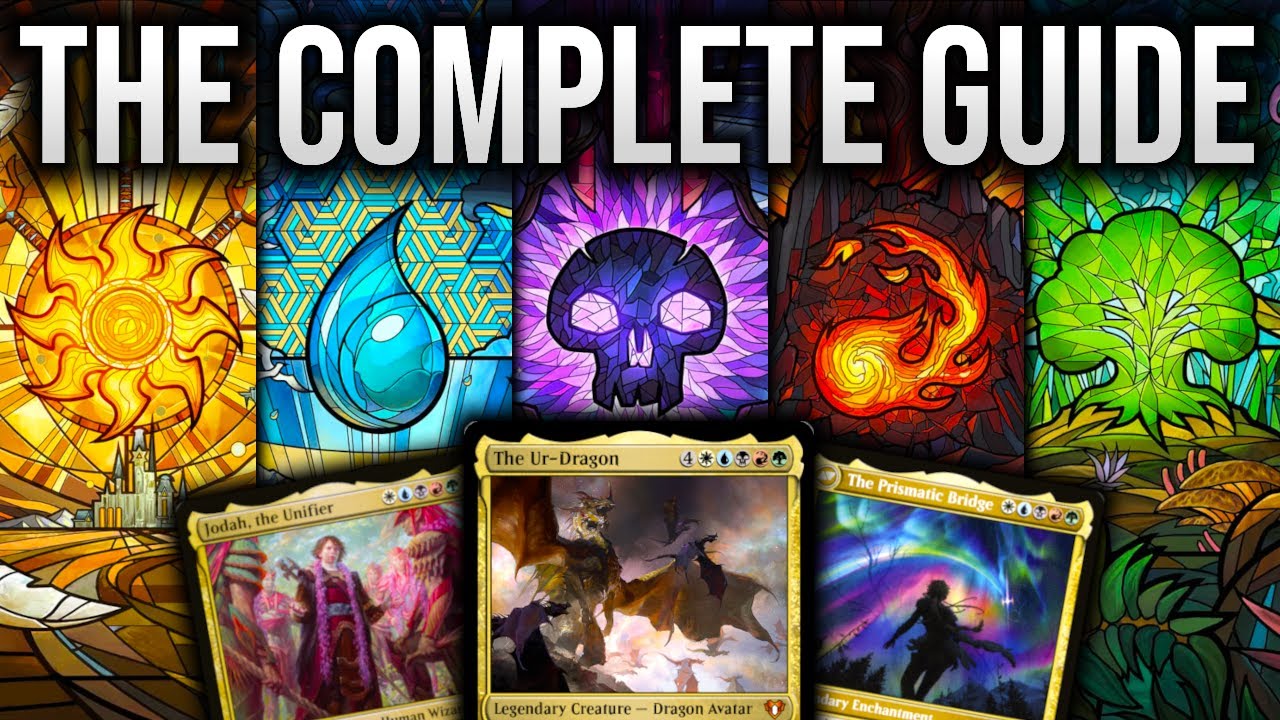 The Complete Guide to WUBRG Commanders - YouTube