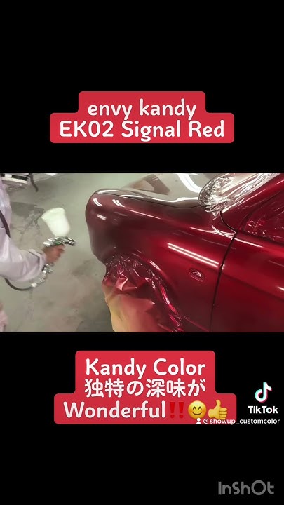 envy kandy EK02 Signal Red - YouTube