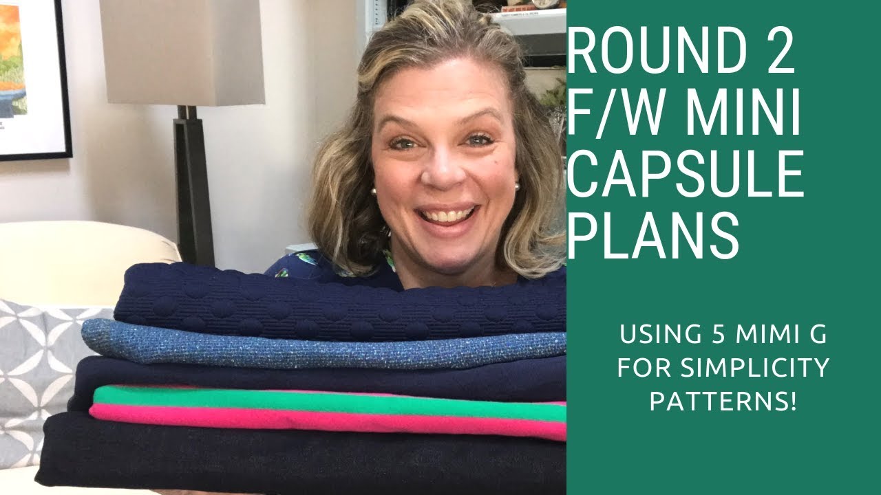 Sewing Plans for a Mimi G Mini Capsule - YouTube