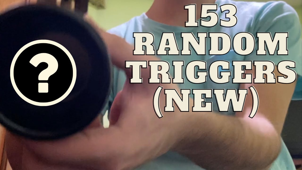 ASMR +100 Random Triggers with 60 Objects (New triggers) - YouTube