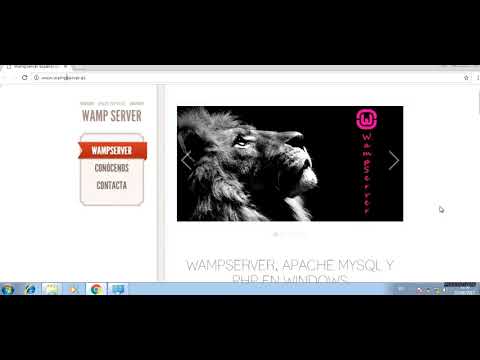 WampServer instalación, configuración y solución icono rojo - YouTube