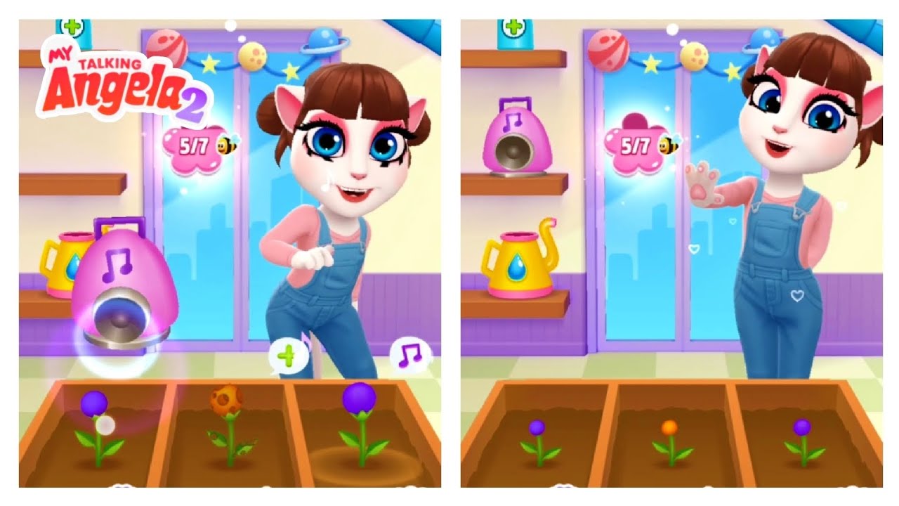 My Talking Angela 2 Flower Power 3 #mytalkingangela2 - YouTube