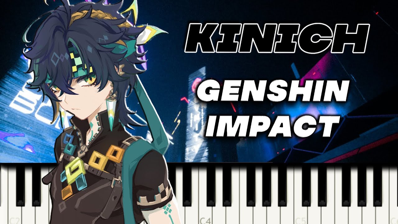 Genshin Impact Trailer - 'Kinich: Fiery Pursuit' | Piano Tutorial ...