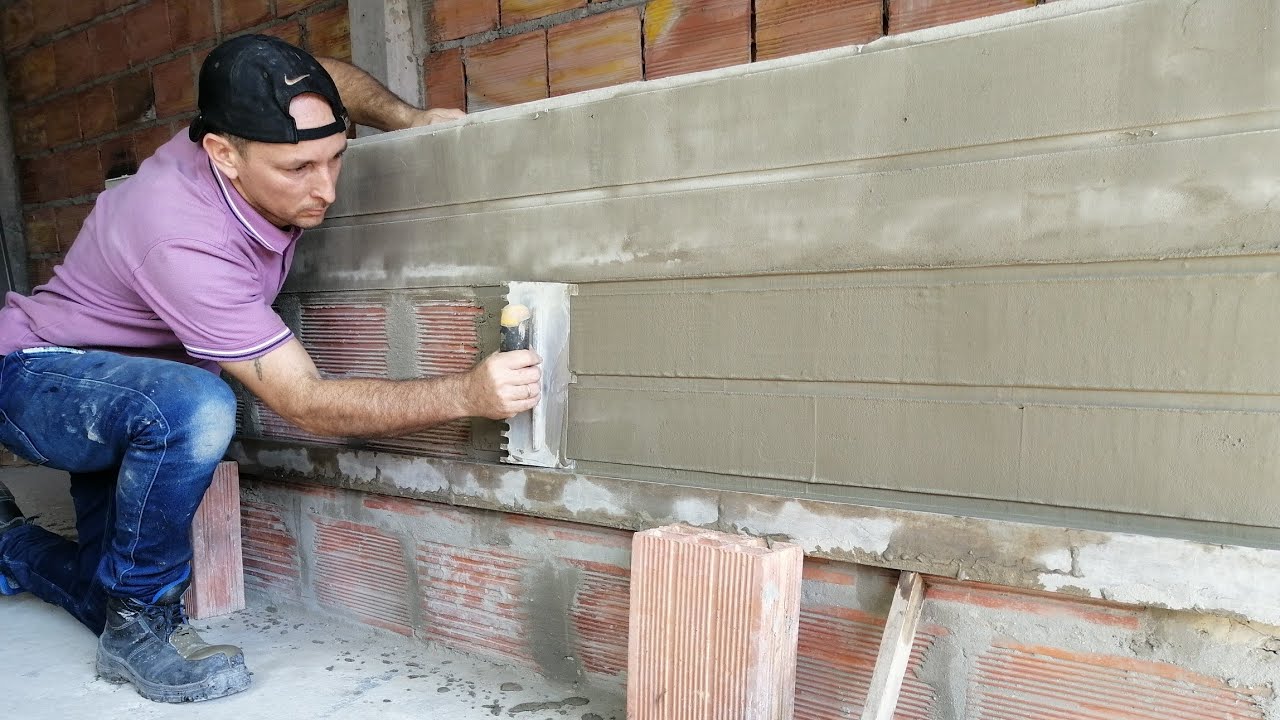 nueva forma de revoque milimétrico - YouTube