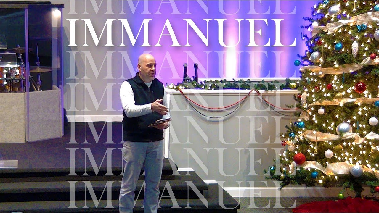 Immanuel - Pastor Daron Klooster - YouTube