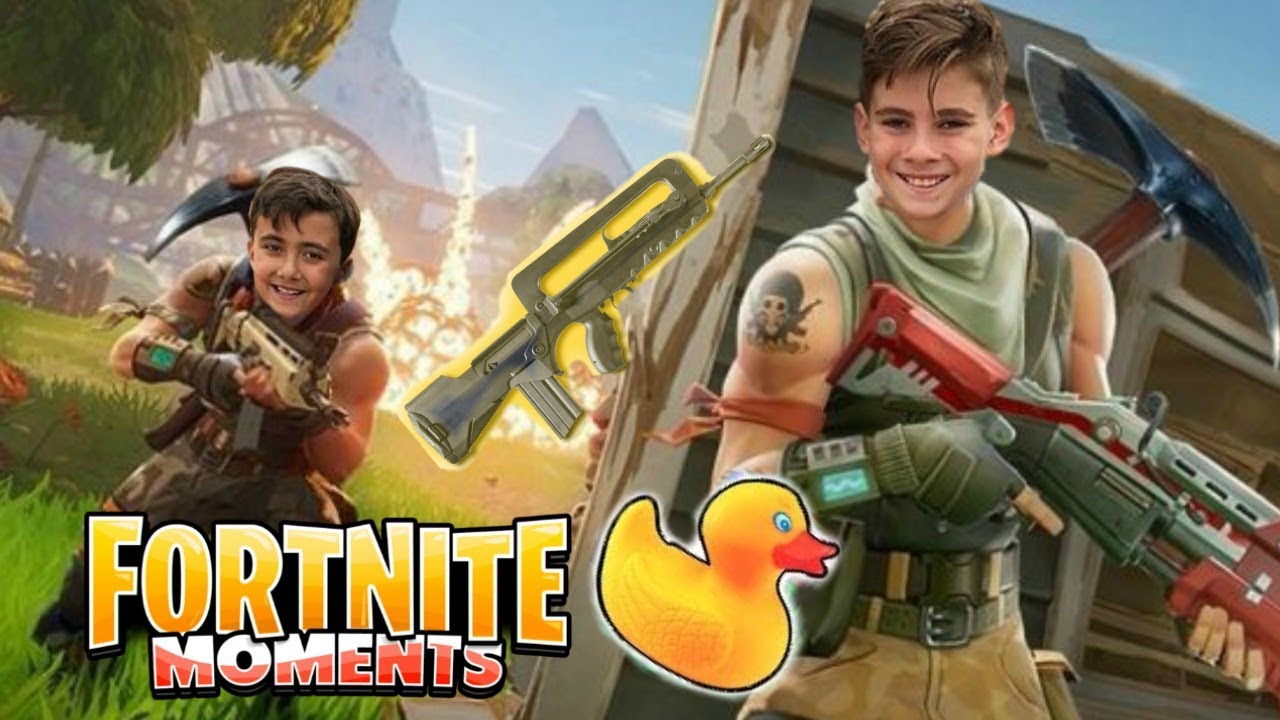 FOUND FORTNITE LEGENDARY FAMAS BURST ASSAULT RIFLE and RUBBER DUCKIES ...