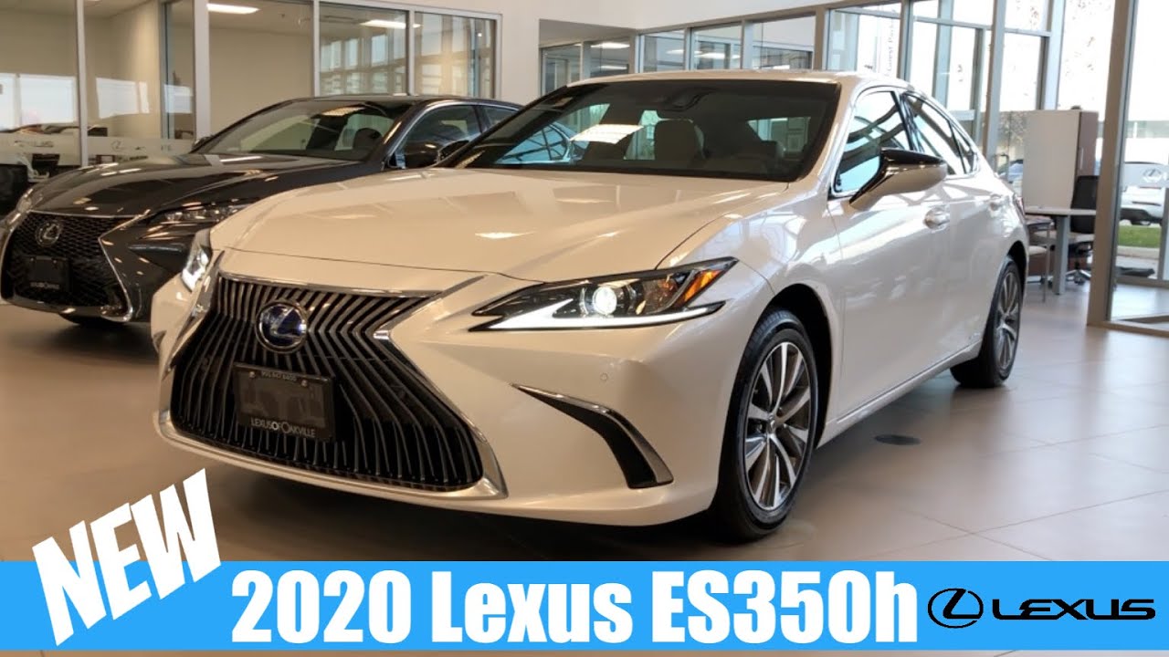 2020 Lexus ES350h Eminent White Pearl | In-Depth Video Walk Around ...