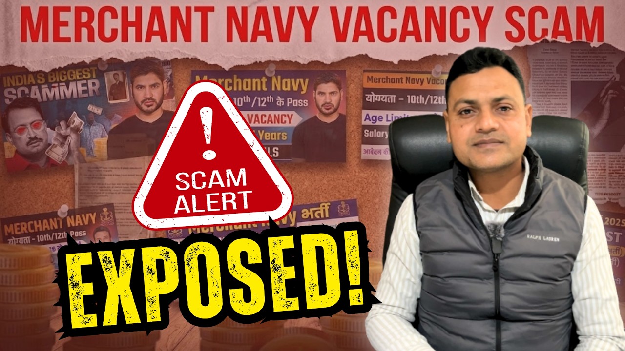 Fake Merchant Navy Jobs Are Trapping Students 😡 | Big Scam Alert - YouTube