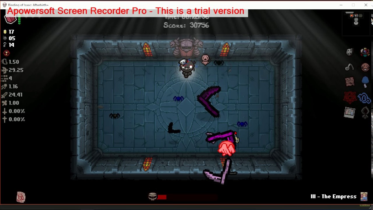 Binding of Isaac- Isaac Boss Fight - YouTube