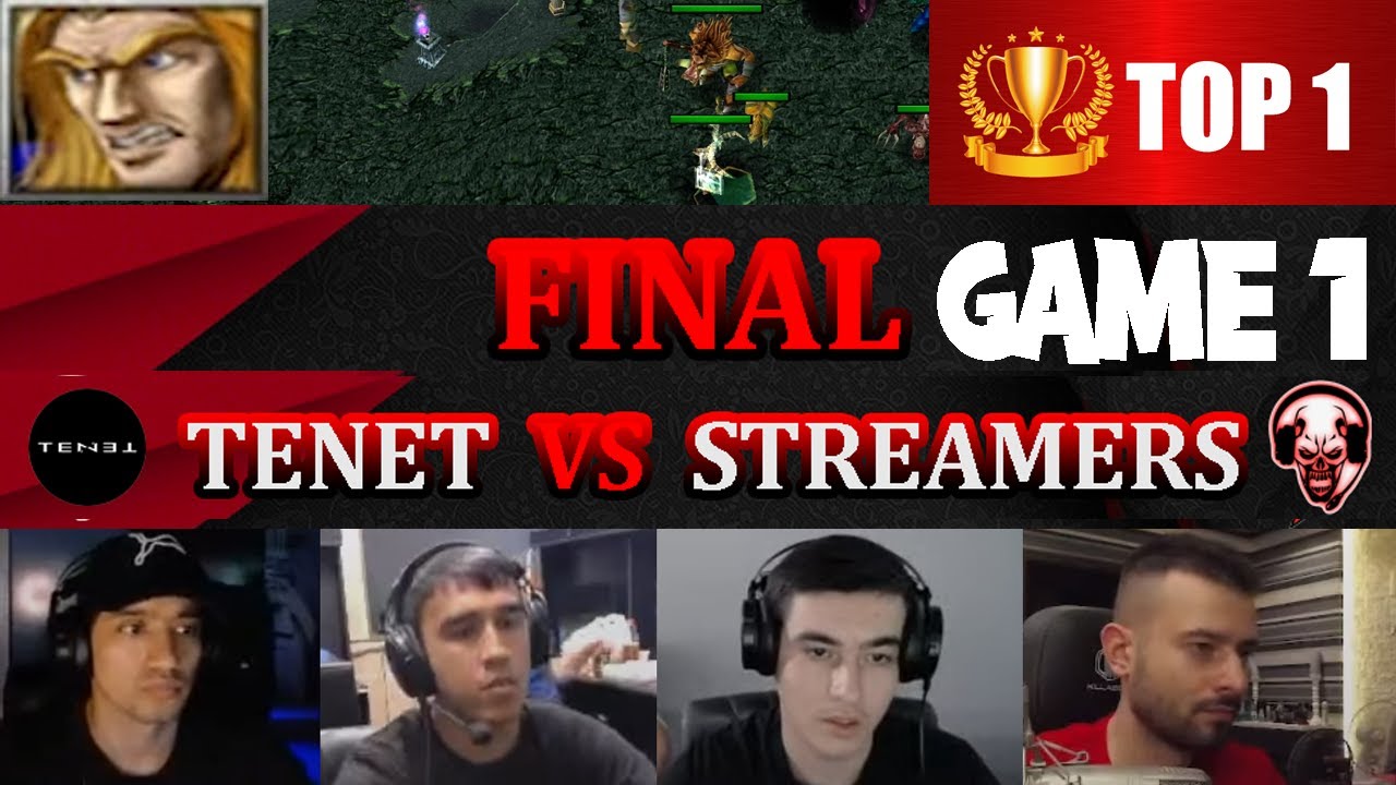 🏆TOP 1 FINAL DOTA - TENET vs STREAMERS (GAME 1) - YouTube
