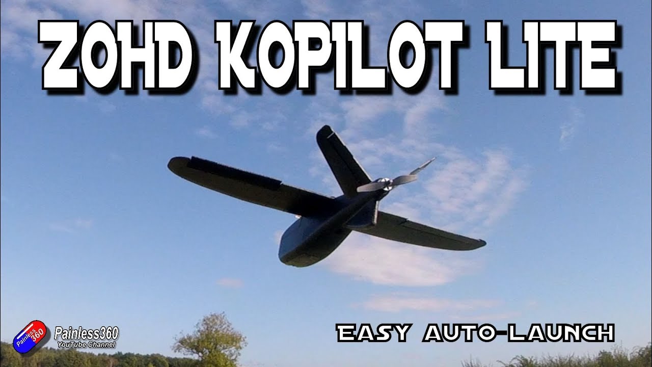 ZOHD KoPilot Lite: Autolaunch how to and demo - YouTube