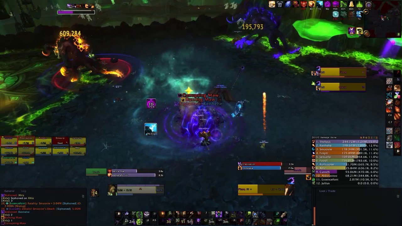 Felhounds of Sargeras Heroic PTR Kill - YouTube