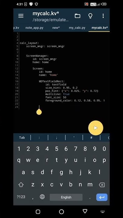 How To Make A Calculator For Android With Kivymd Part 1 Kivy Kivymd Pydroid3