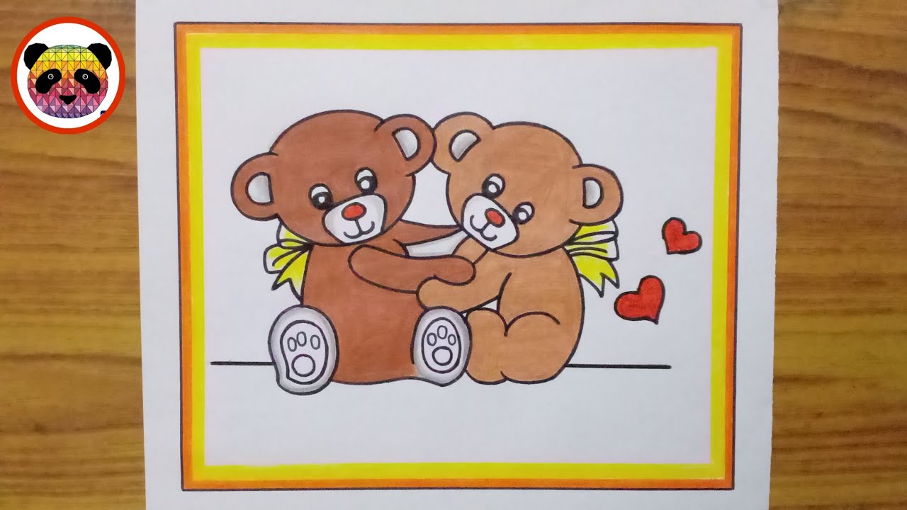 Teddy Bear Drawing / Teddy Day Drawing / How to Draw Teddy Bear / Teddy ...