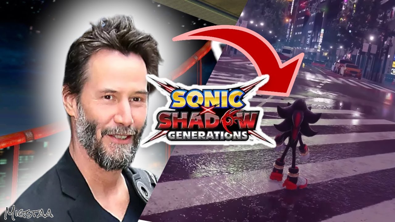 Sonic X Shadow Generations | KEANU REEVES DLC (Sonic Movie 3) - YouTube