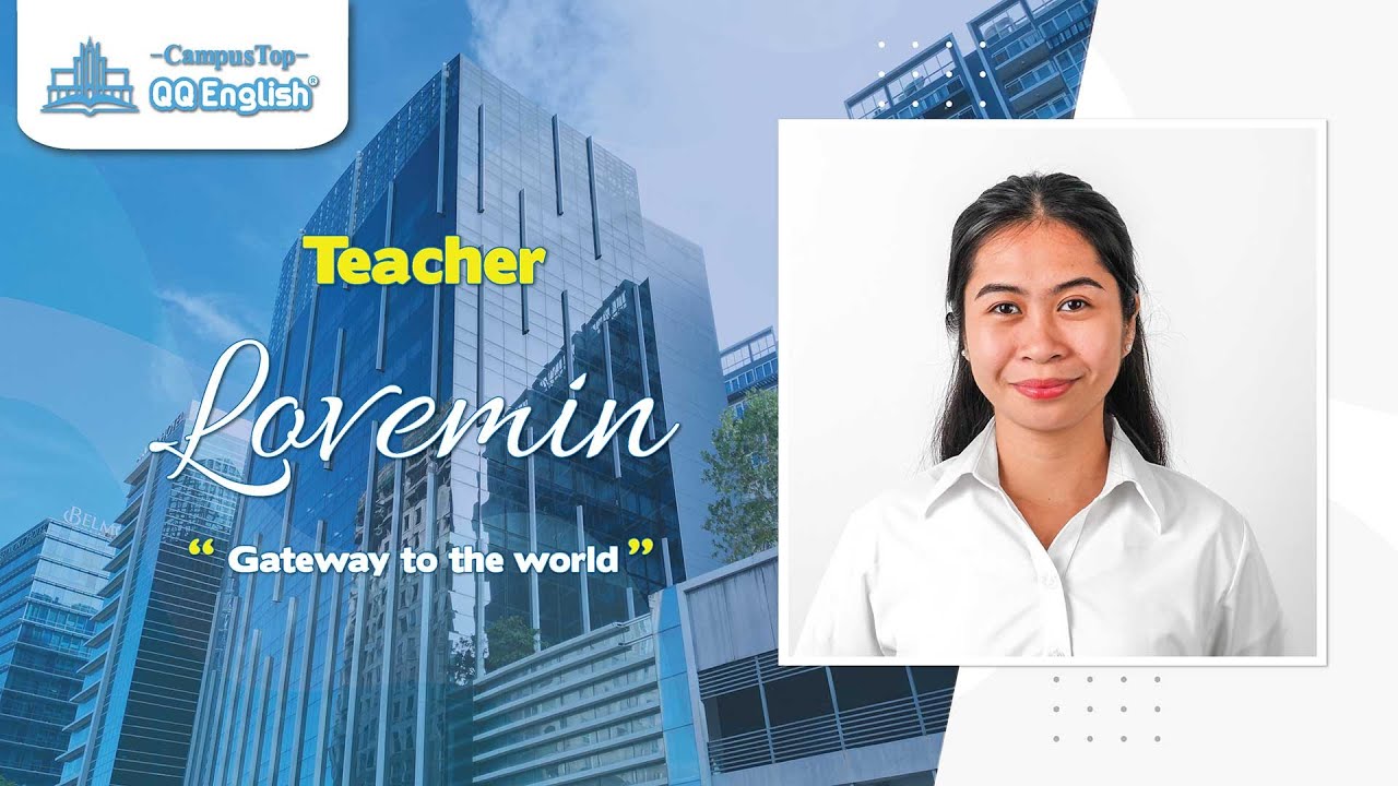 Teacher Lovemin | QQEnglish - YouTube