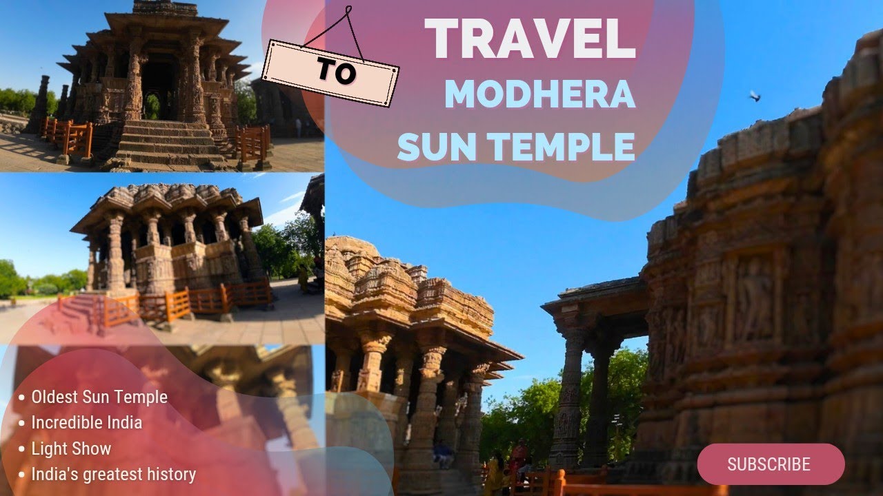 Modhera Sun Temple | 2023 | Light Show | Modhera Night Light - YouTube