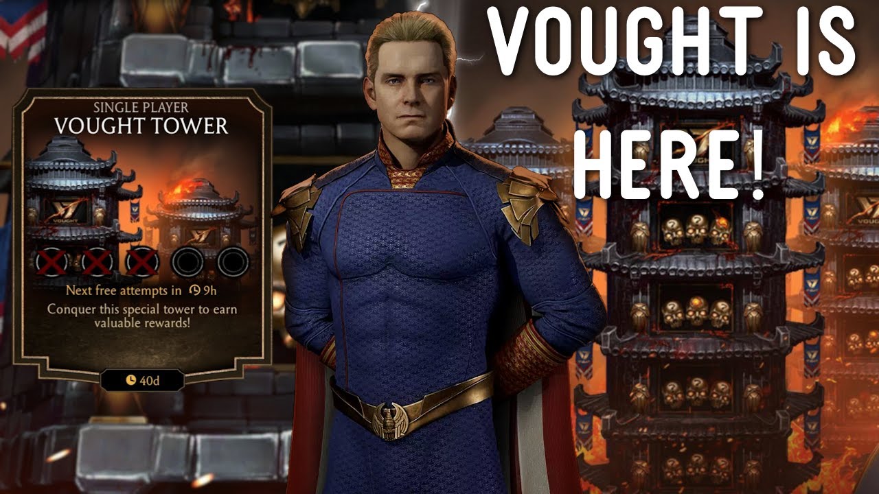 MK Mobile Update 6.3 | Vought Tower is Here! | Tips & Tricks to beat it ...