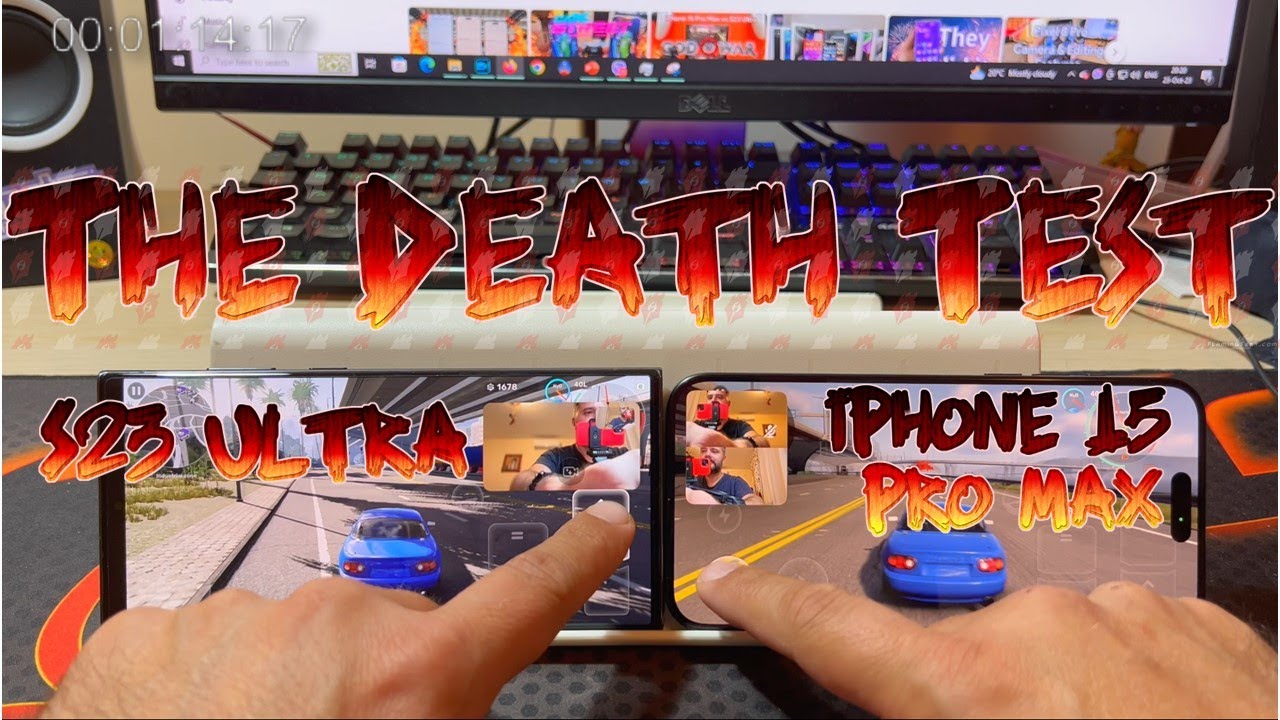 Galaxy S23 Ultra vs iPhone 15 Pro Max: The Ultimate Death Test - YouTube
