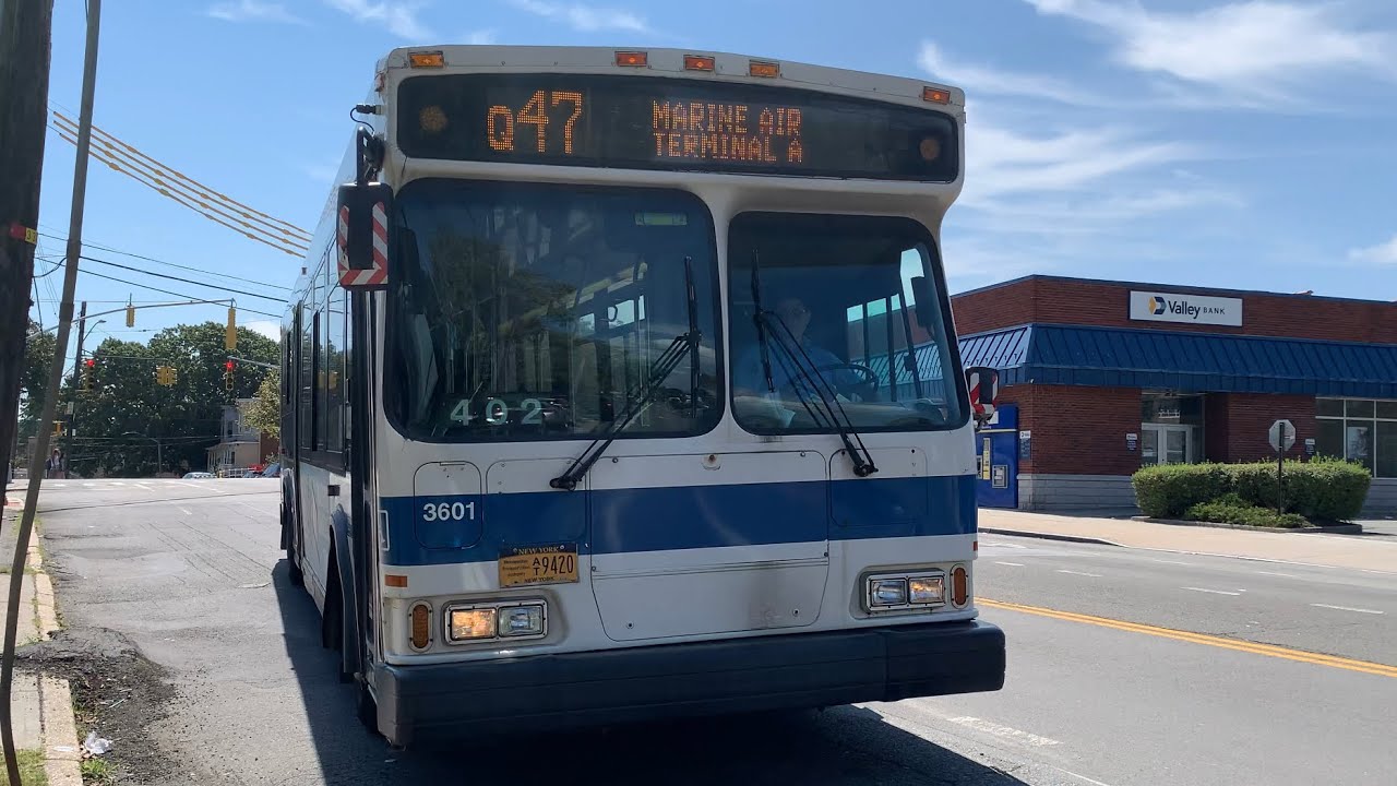 LGA-Marine Air Terminal A Bound 2007 Orion VII OG HEV 3601 ️Q47 Bus ...