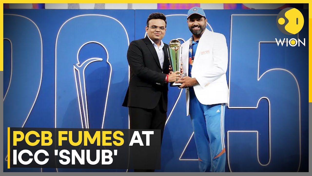 No PCB Official At Champions Trophy Final Presentation, Host Board Set ...